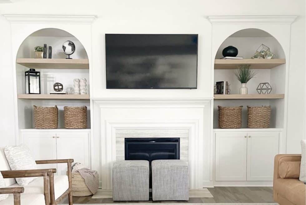 25 Arched Bookcases and Stylish Decor Ideas