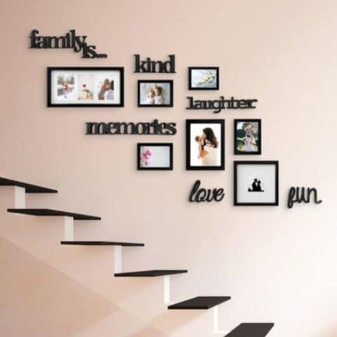 37 Family Picture Wall Ideas and DIY Help