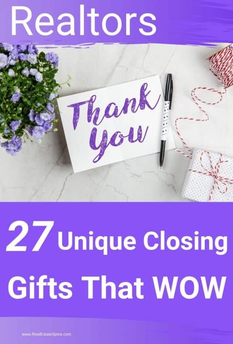 28 UNIQUE Real Estate Closing Gifts That WOW - Be Memorable