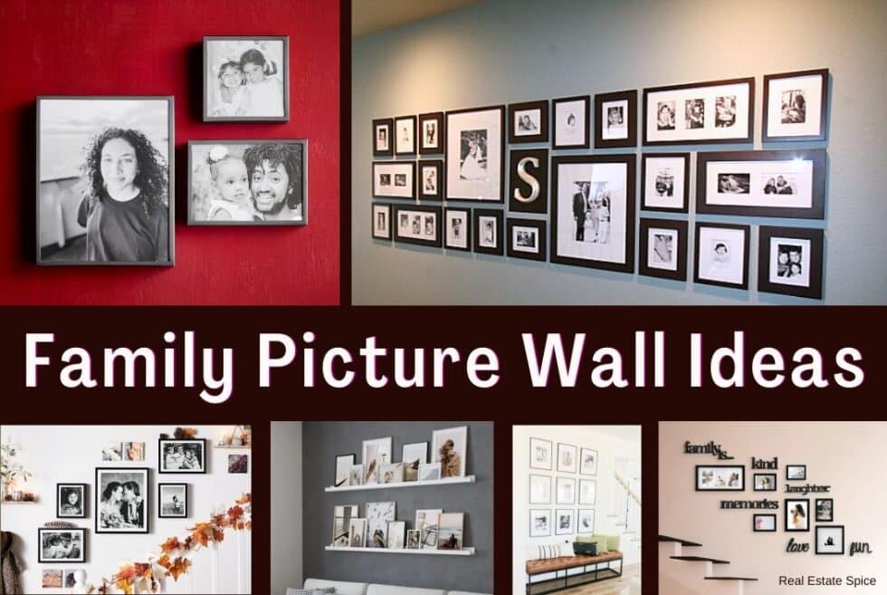 37 Family Picture Wall Ideas and DIY Help
