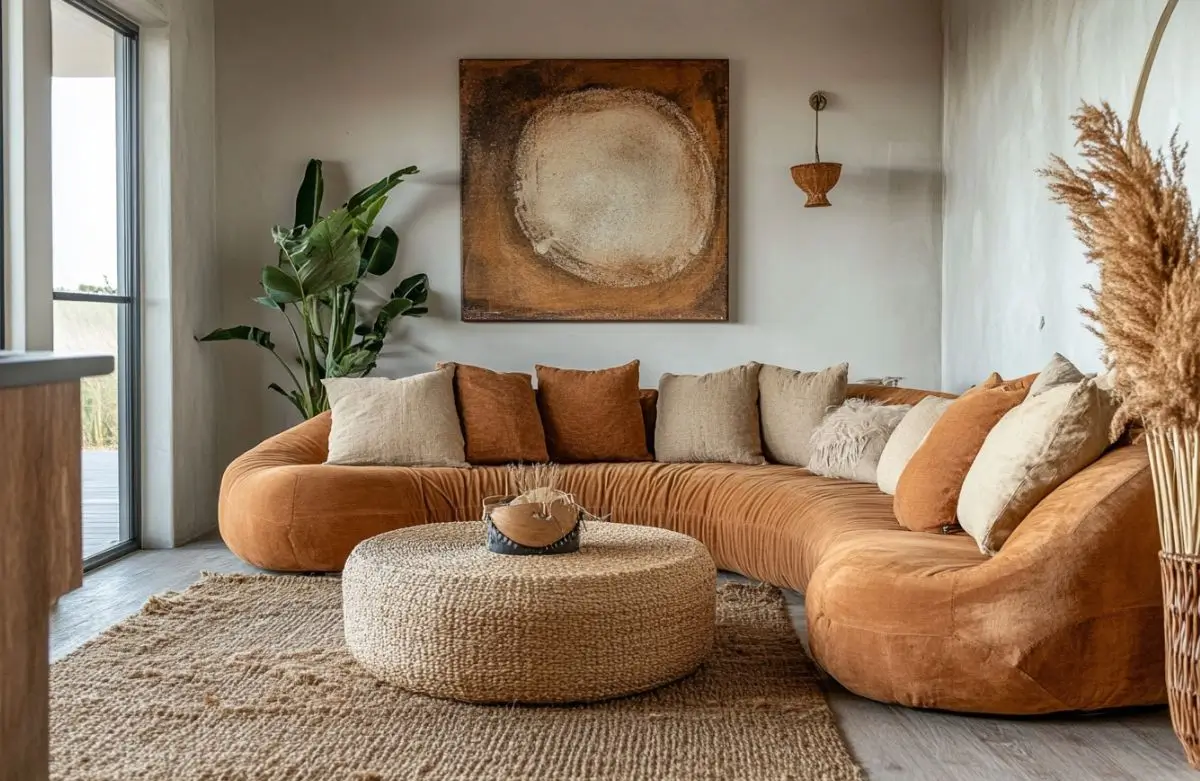 50 Earth Tone Living Room Decor Ideas