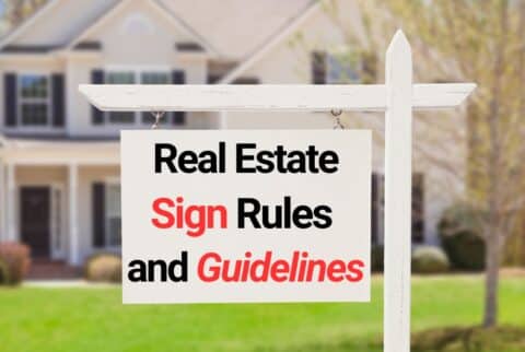 Real Estate Sign Rules and Guidelines To Know