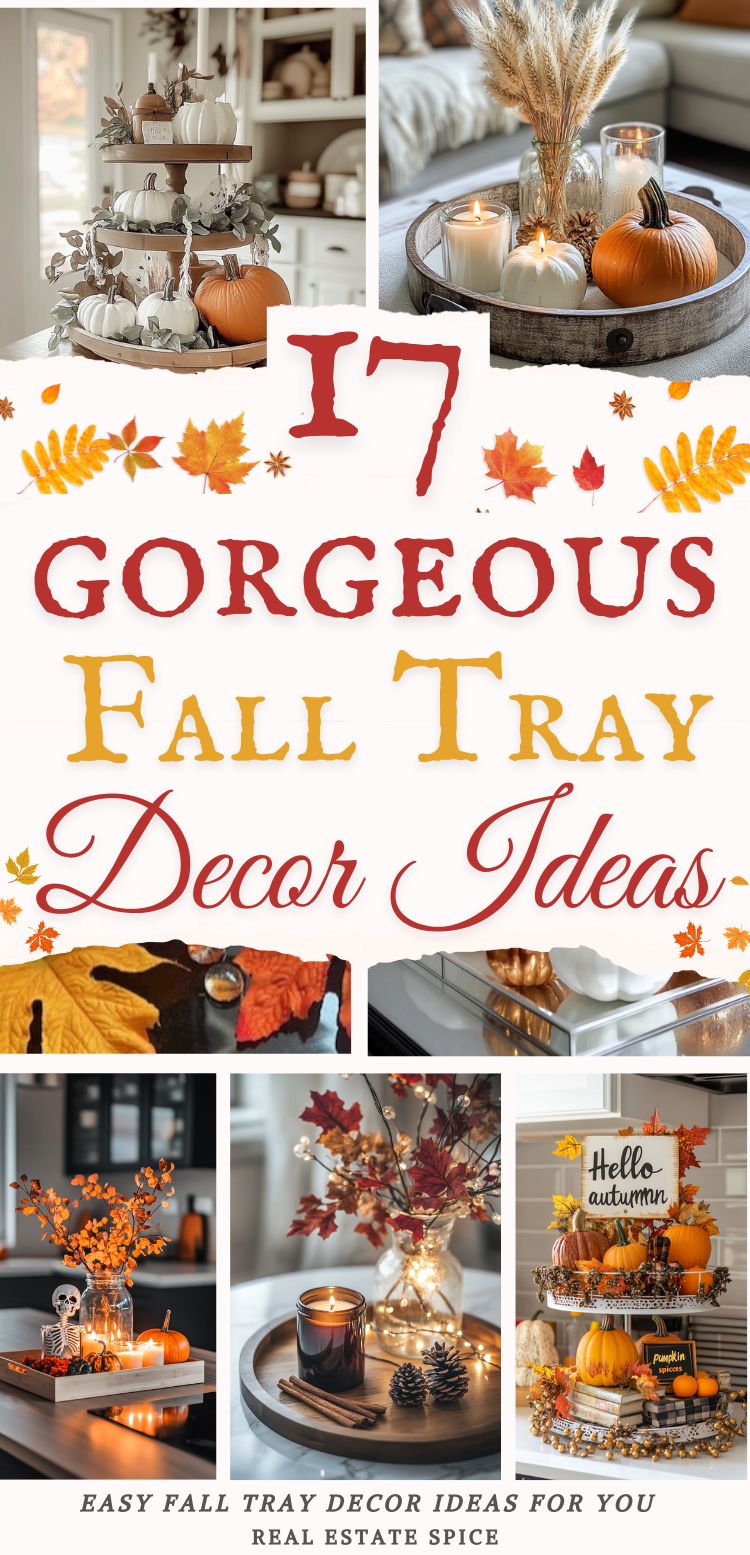 35 Fall Tray Decor Ideas And Styling Tips