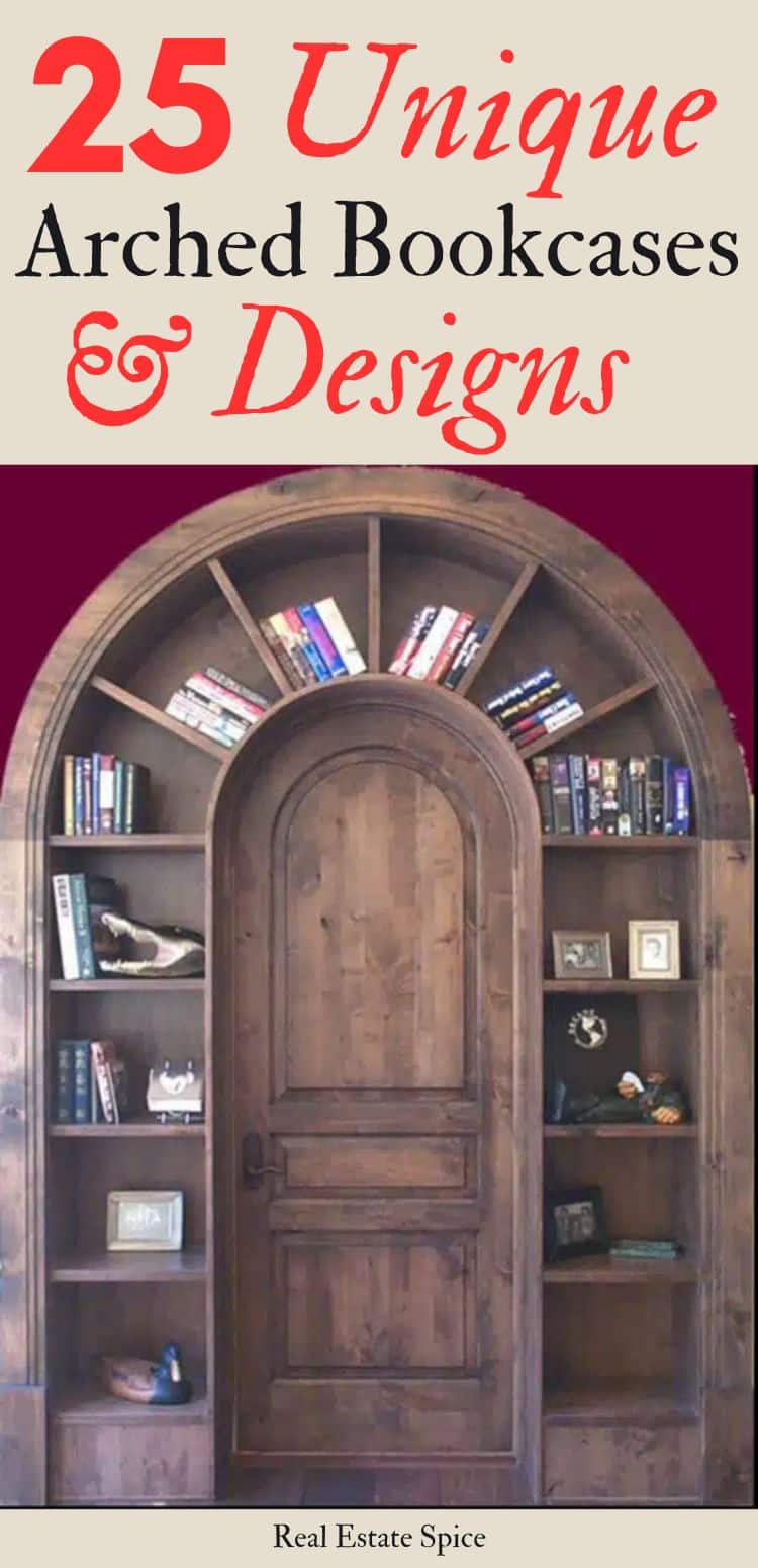 25 Arched Bookcases and Stylish Decor Ideas For 2024