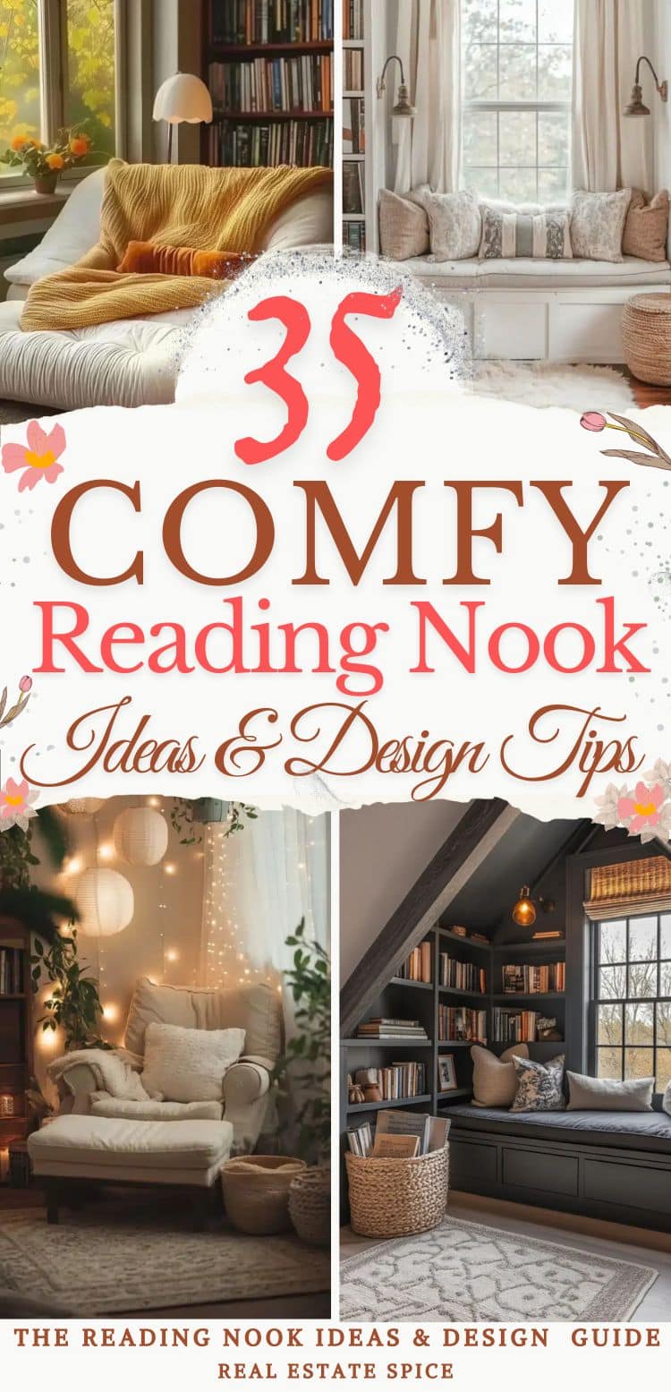 50 Reading Nook Ideas and Styling Tips Guide For A Cozy Space
