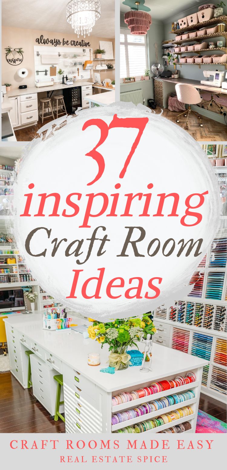 50 Craft Room Ideas and Designs To Ignite Creativity