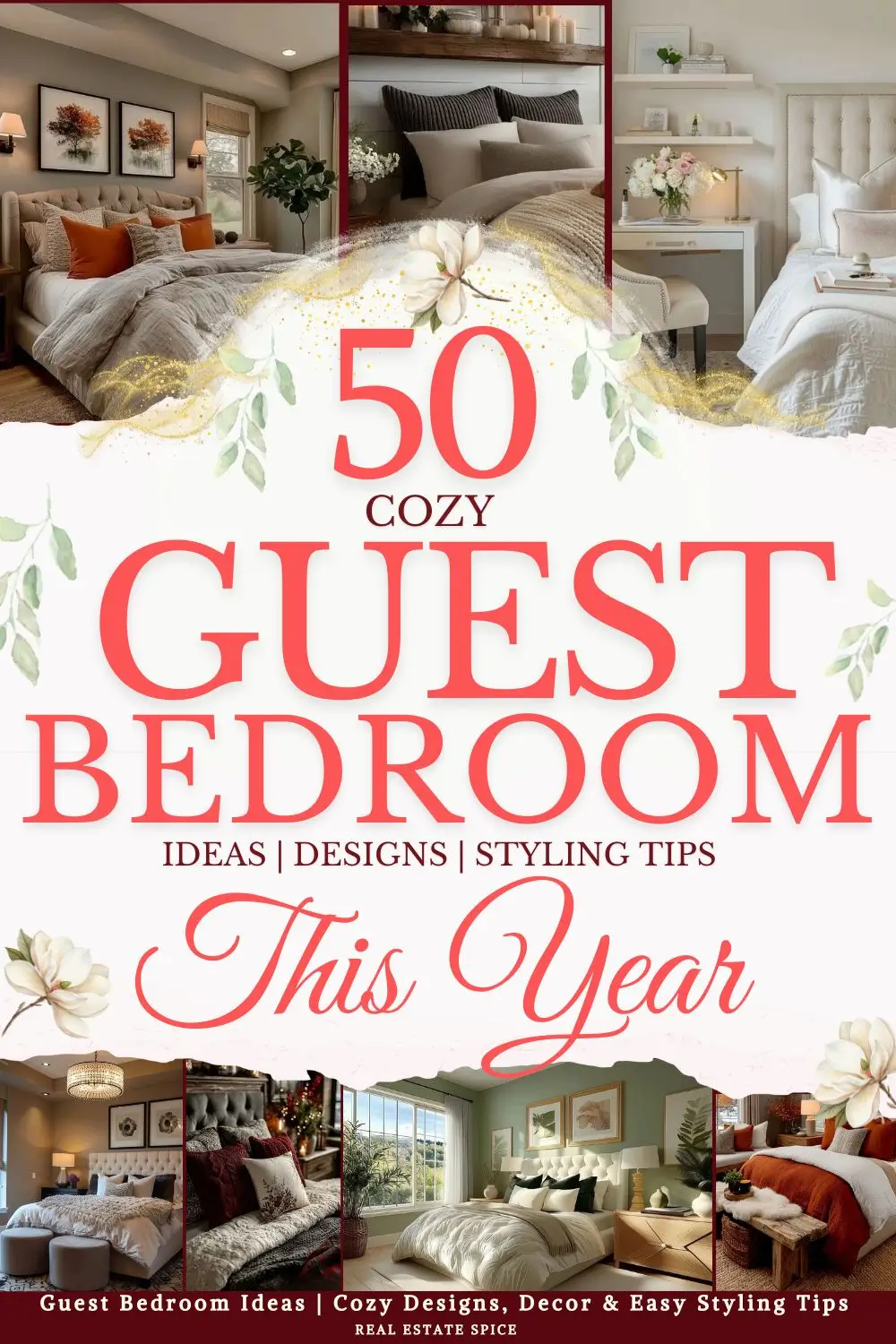 50 Guest Bedroom Ideas For a Cozy Stay This Year