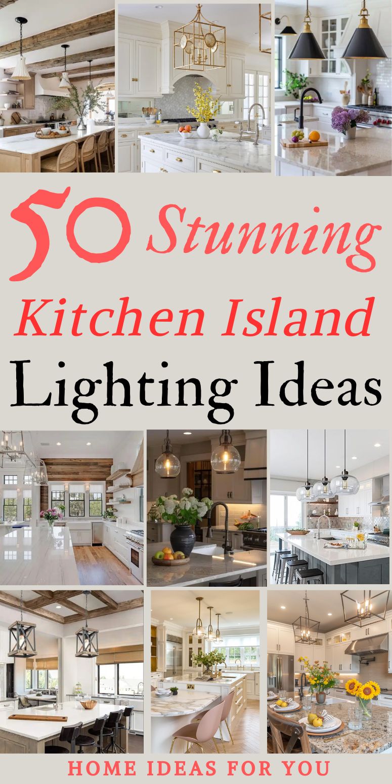 50 Kitchen Island Lighting Ideas and Design Tips To Revitalize Your Kitchen