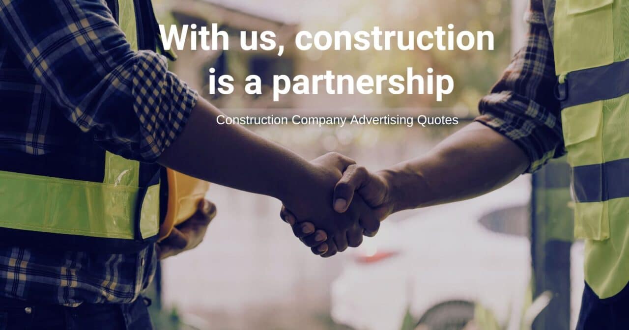 111+ BEST Construction Quotes and Sayings That Inspire