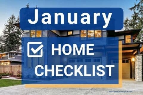 9 January Home Maintenance and Safety Tasks Checklist