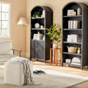 25 Arched Bookcases and Stylish Decor Ideas